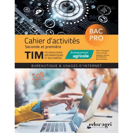 TIM cahier d'activités Bac pro seconde et première